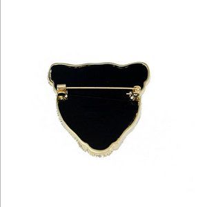 Accessories | Mens 14k Gold Jaguar Brooch Lapel Pin 2ct Diamond Suit ...